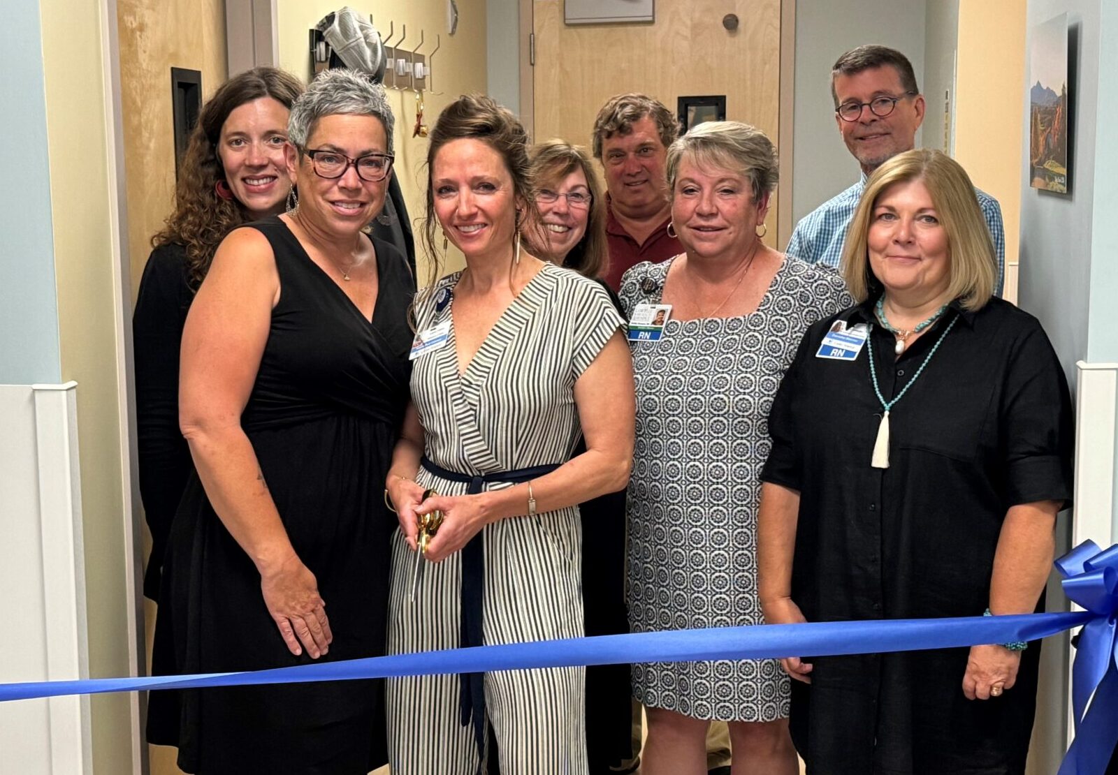 Ribbon Cutting Line Up | Copley Hospital